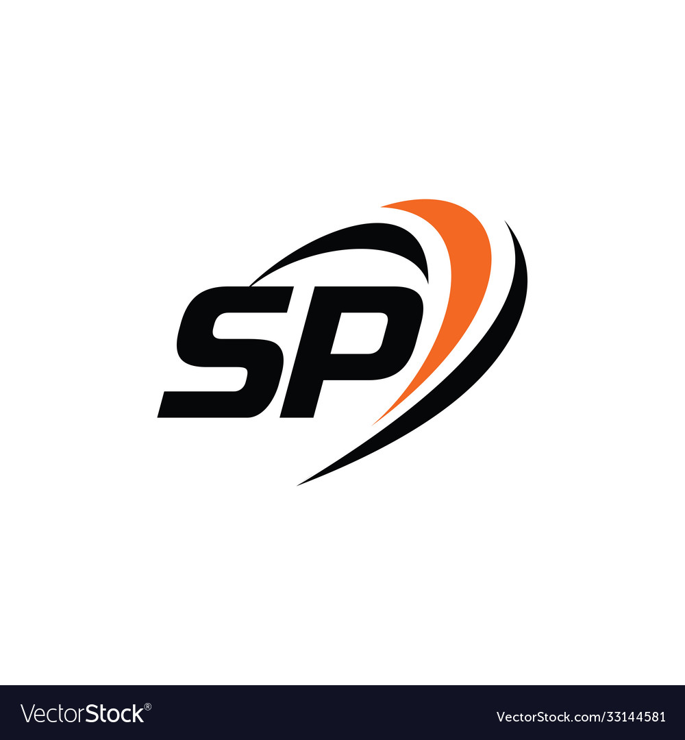 Sp monogram logo Royalty Free Vector Image - VectorStock Sp monogram logo Royalty Free Vector Image - VectorStock
