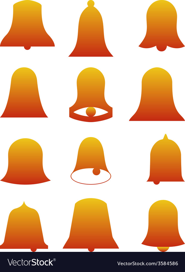 Bells Royalty Free Vector Image - VectorStock