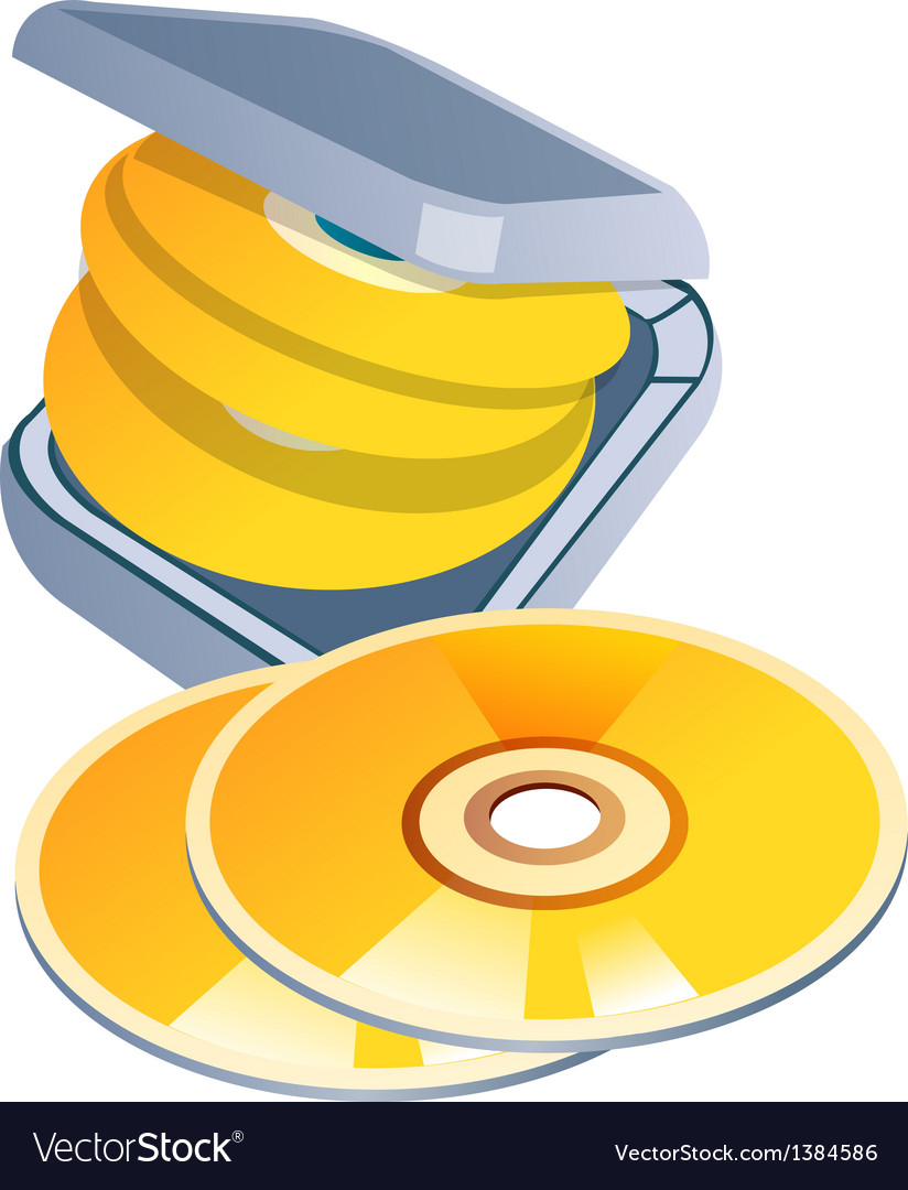 Icon cds Royalty Free Vector Image - VectorStock