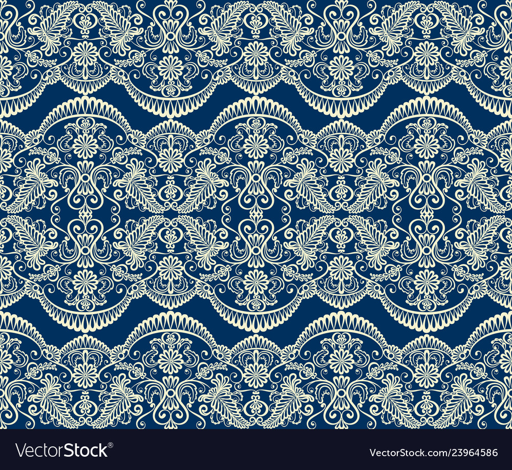 Seamless white lace Royalty Free Vector Image - VectorStock