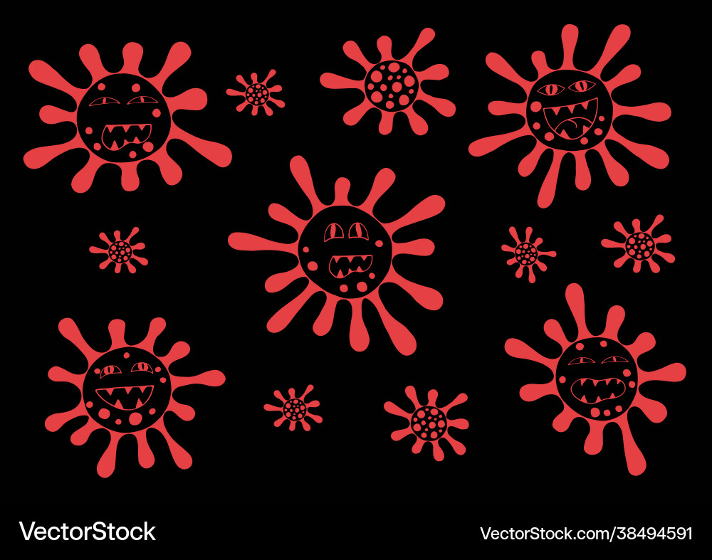 Coronavirus problem Royalty Free Vector Image - VectorStock