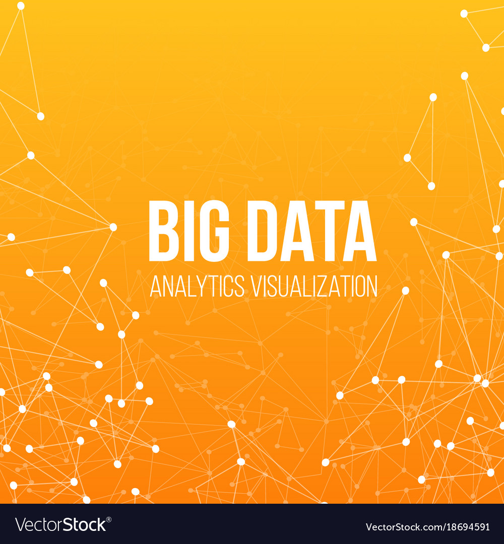 Creative of big data analysis Royalty Free Vector Image
