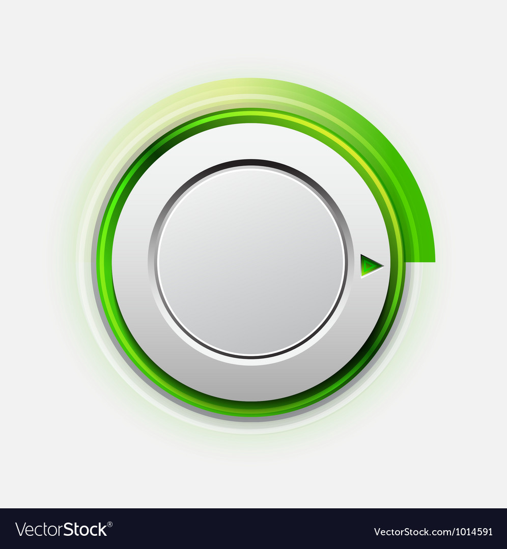 Knob switch Royalty Free Vector Image - VectorStock