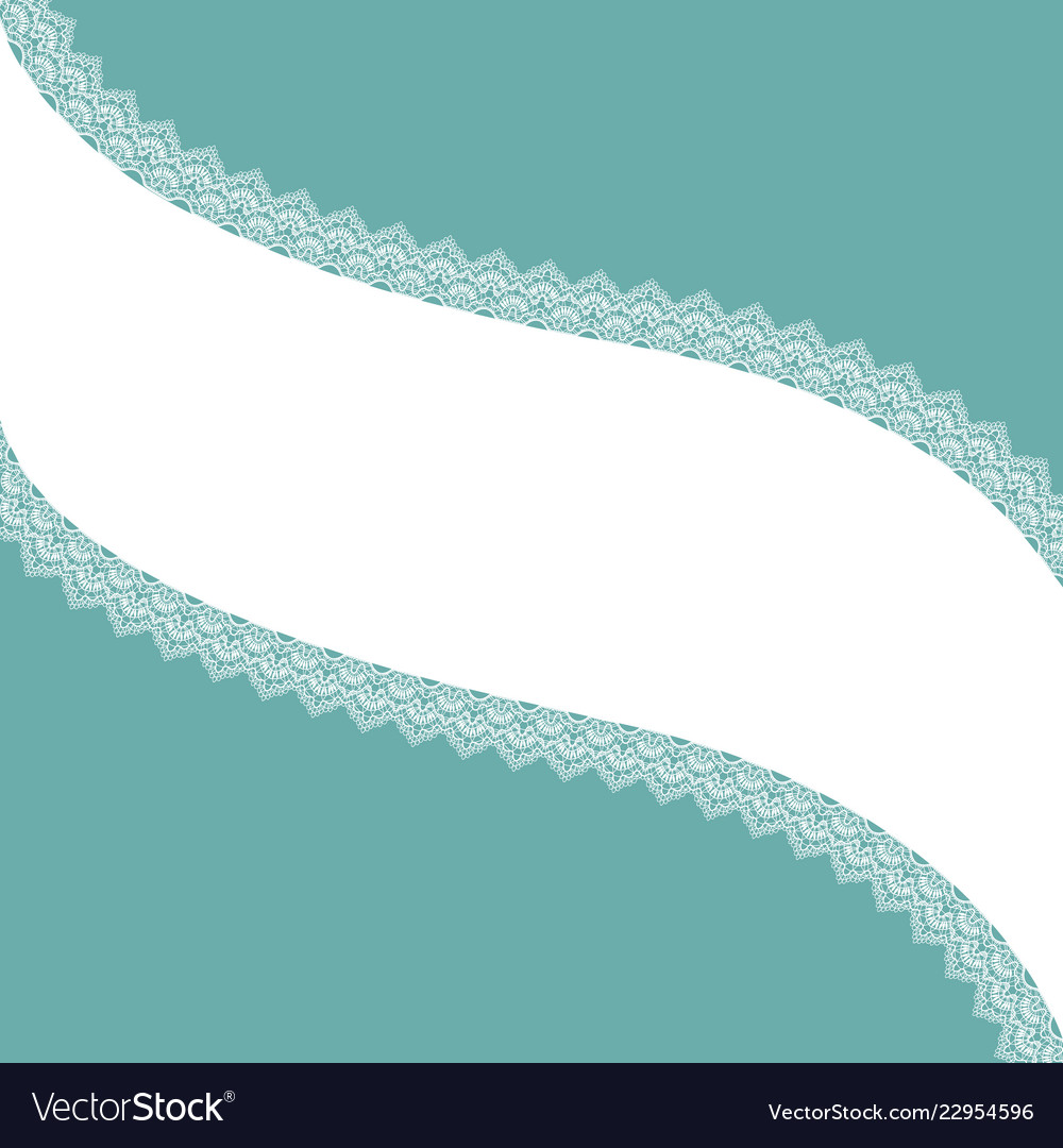 Background with lace Royalty Free Vector Image