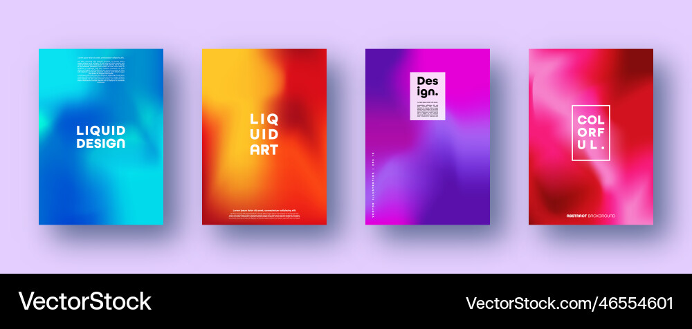 Colorful modern abstract backgrounds with neon red