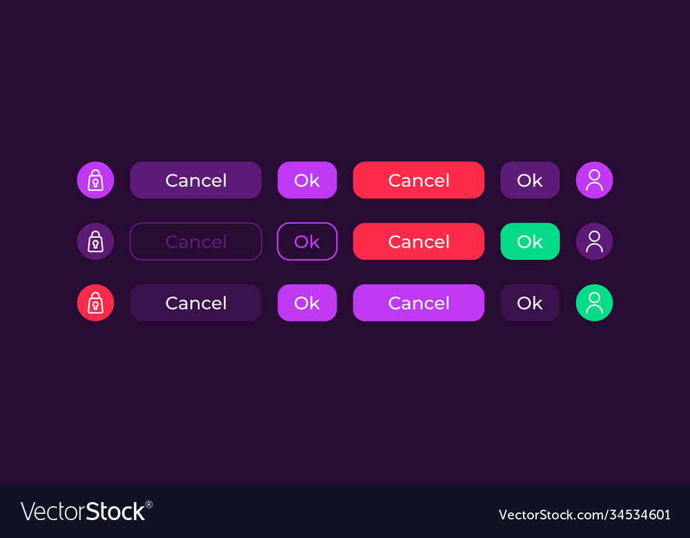 Different Types Of Buttons In Ui - Design Talk