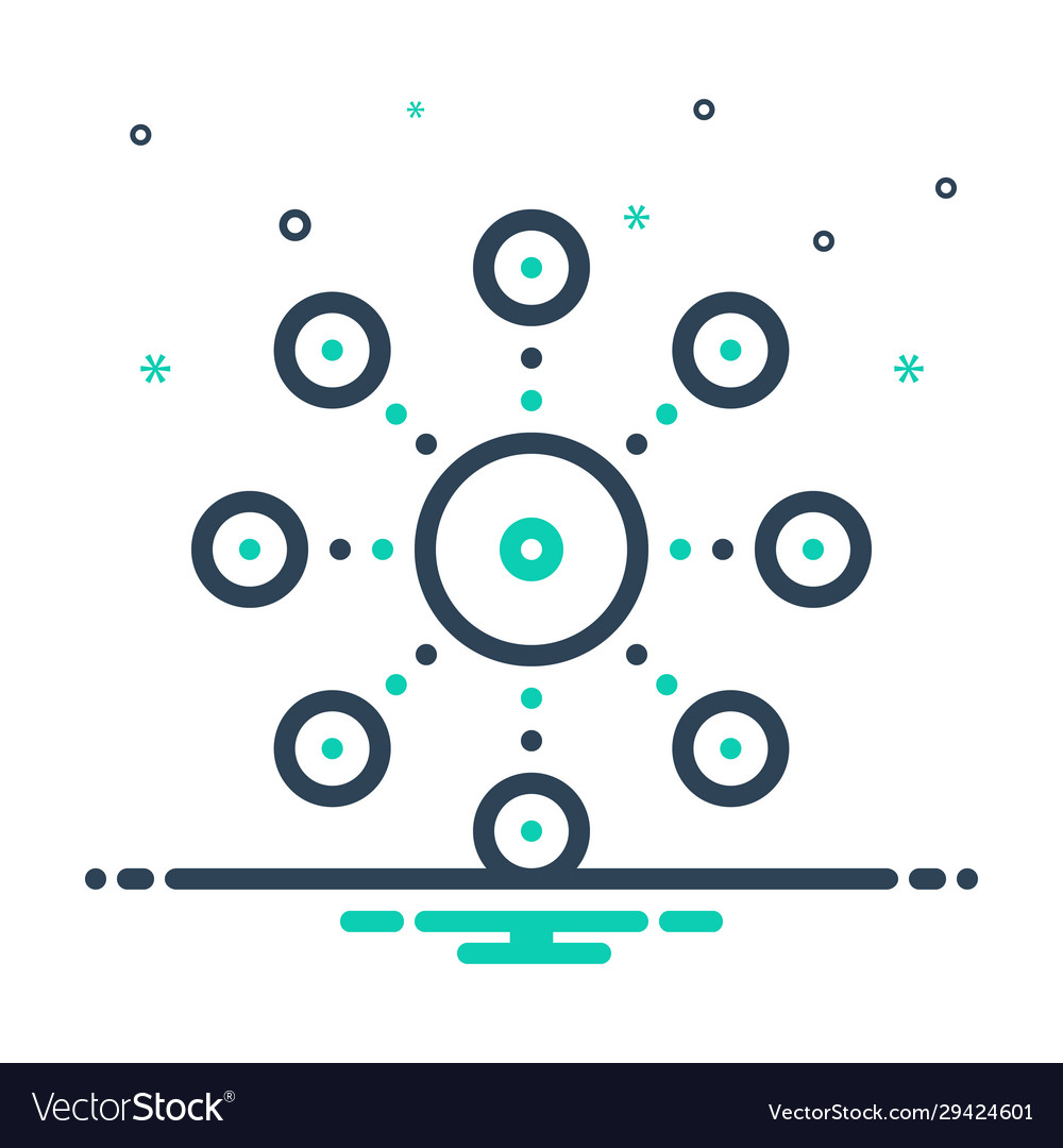 Decentralization Royalty Free Vector Image - VectorStock
