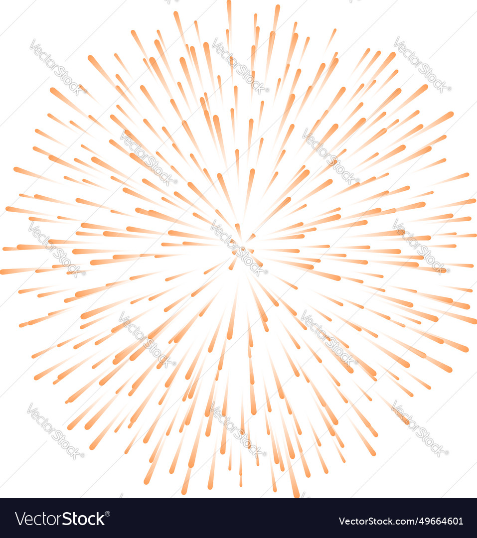 Firework element Royalty Free Vector Image - VectorStock