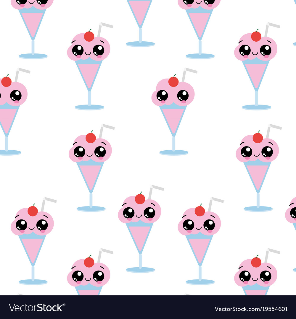 Milkshake background design Royalty Free Vector Image