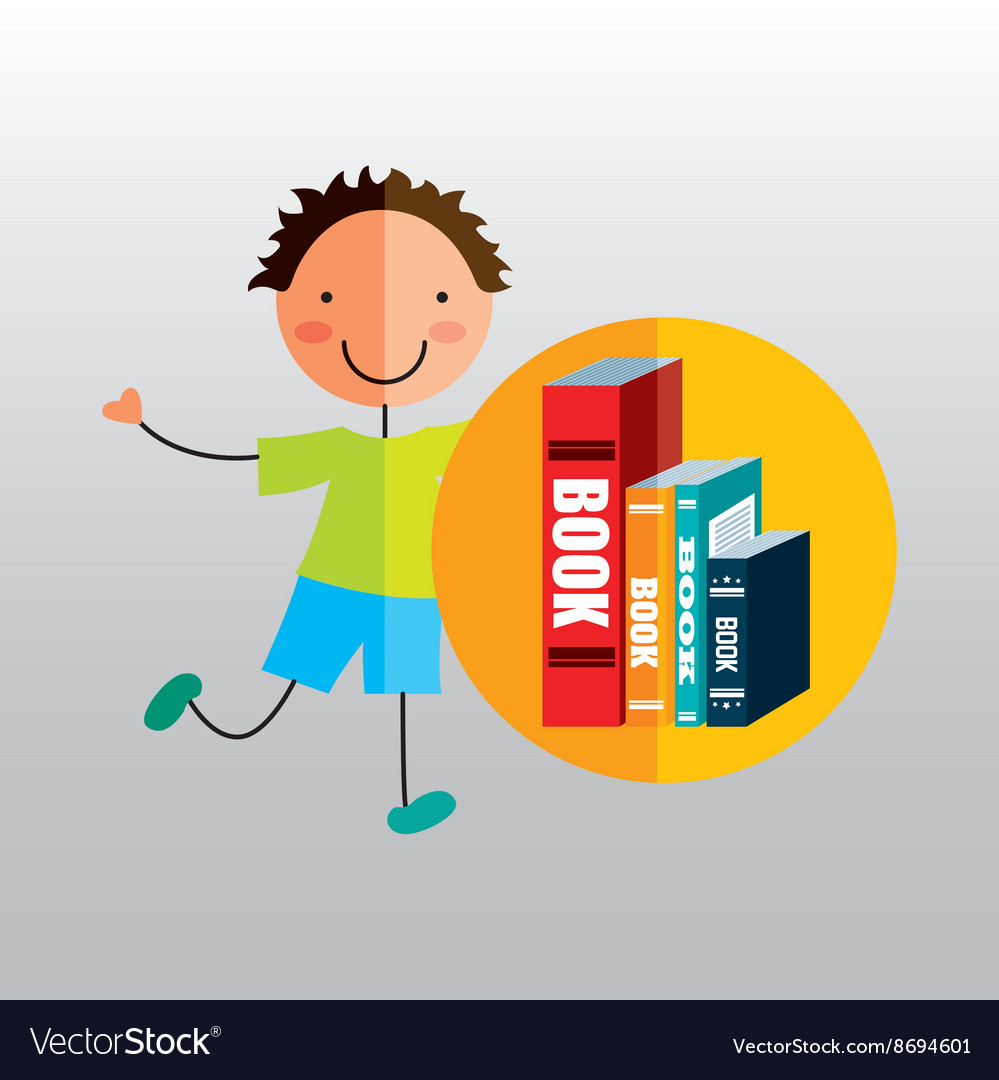 School students design Royalty Free Vector Image