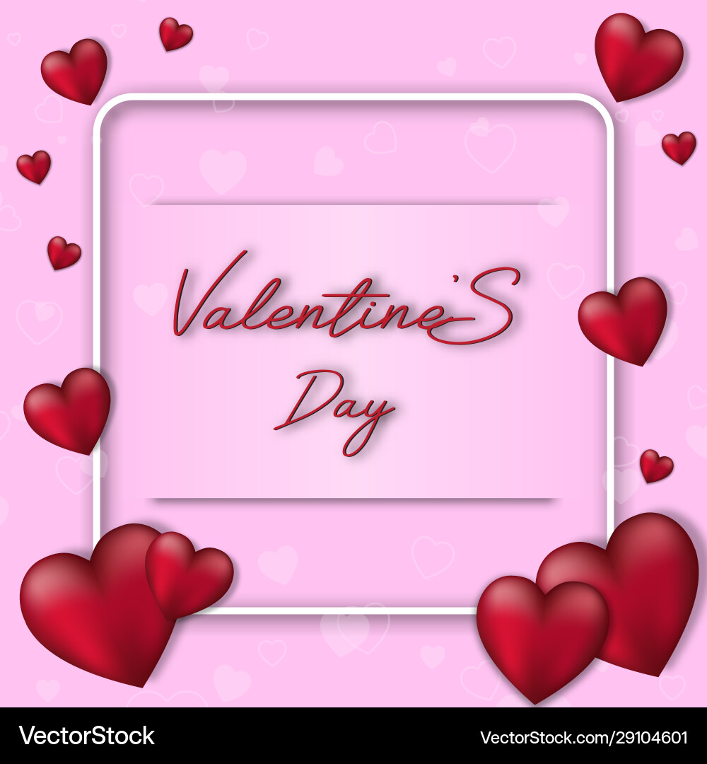 Valentines day festival Royalty Free Vector Image