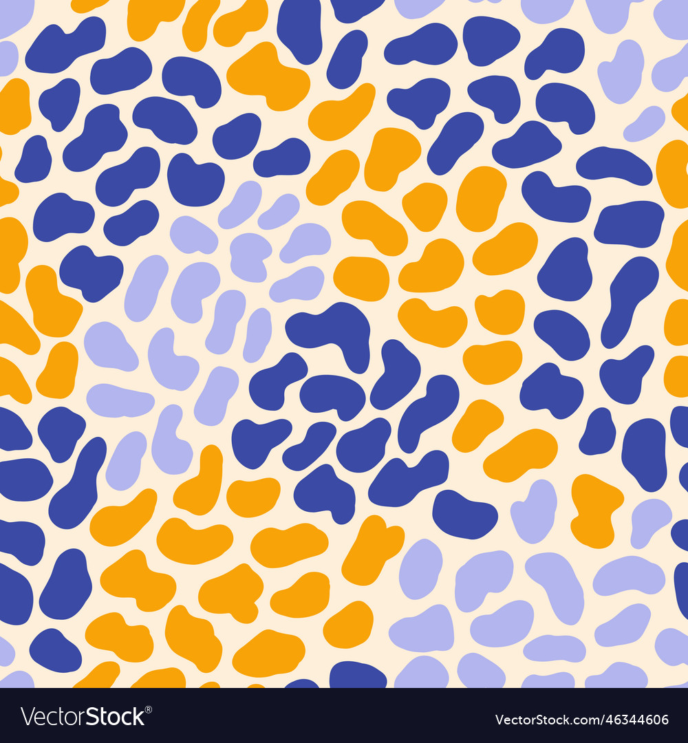 Abstract shapes pattern seamless background Vector Image