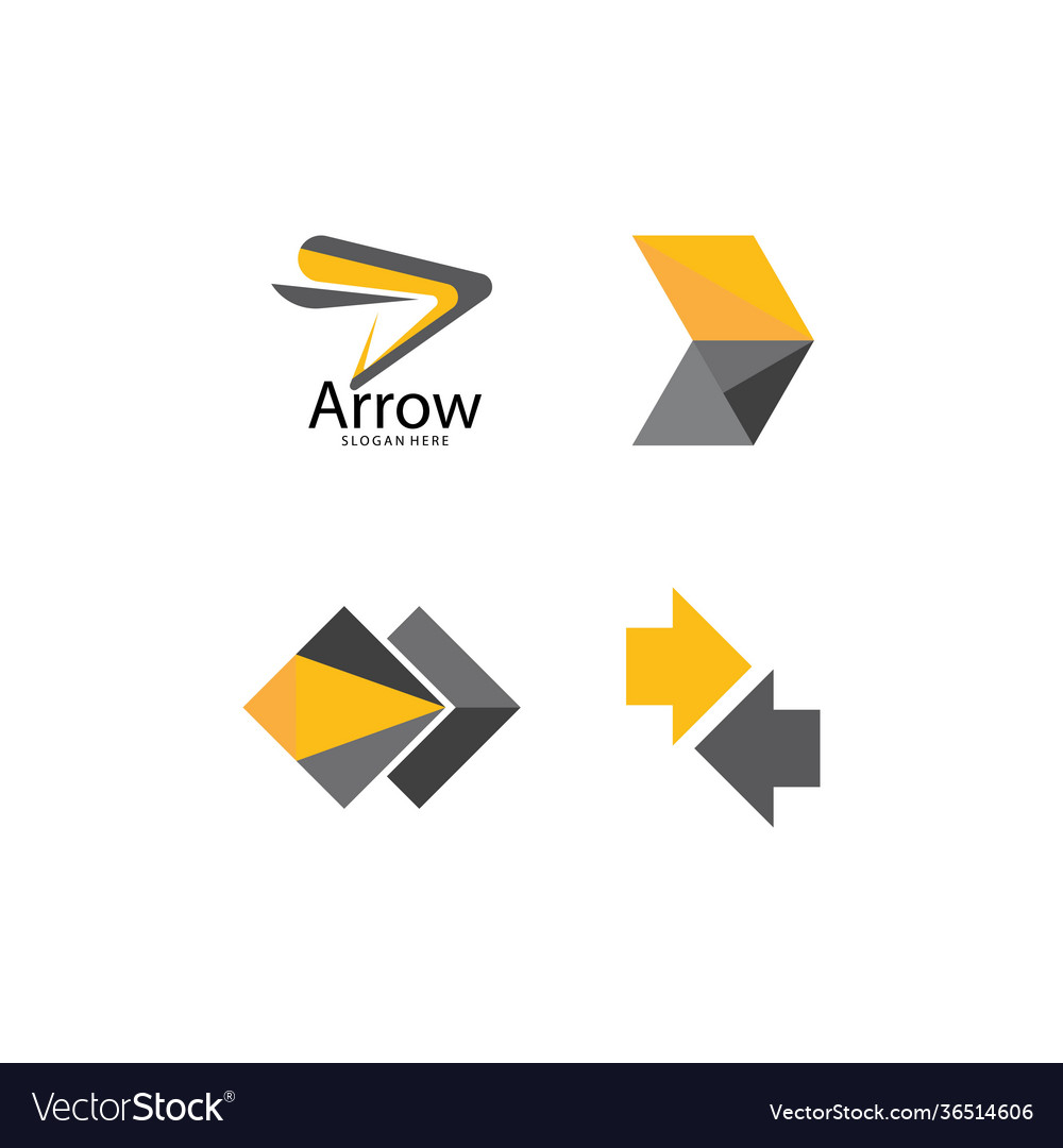 Arrow logo Royalty Free Vector Image - VectorStock
