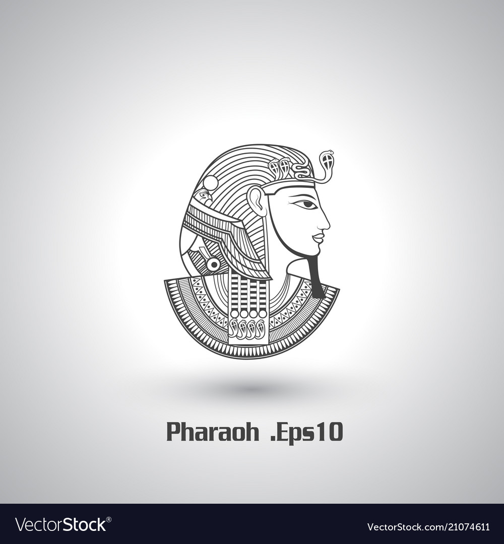 Pharaoh Royalty Free Vector Image - VectorStock