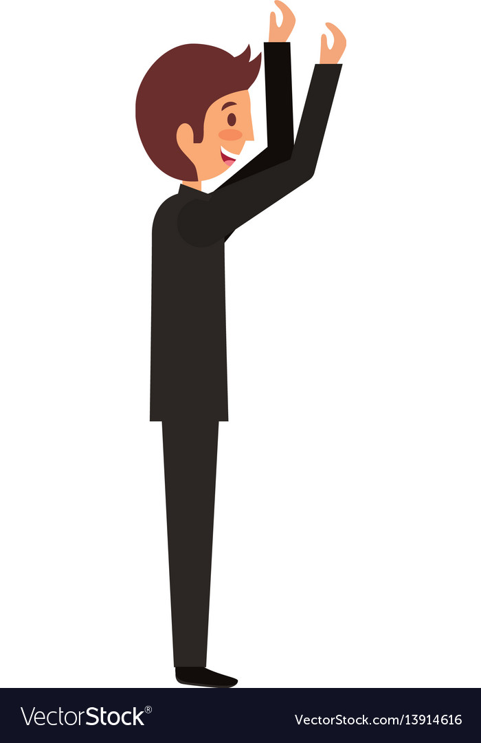 Businessman avatar character icon Royalty Free Vector Image