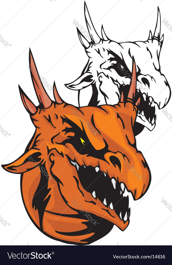 Dragon design Royalty Free Vector Image - VectorStock