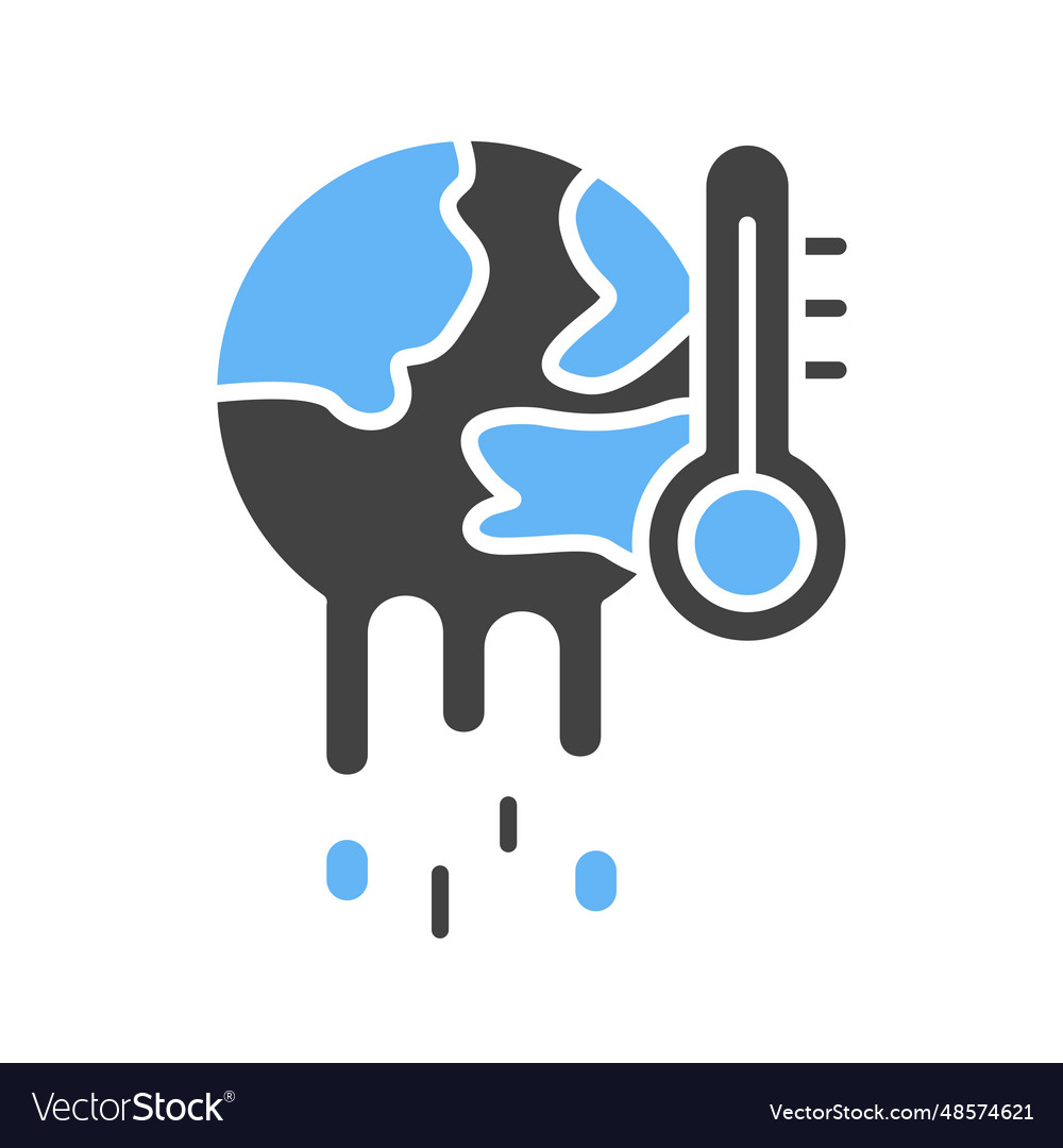 Climate change icon image Royalty Free Vector Image