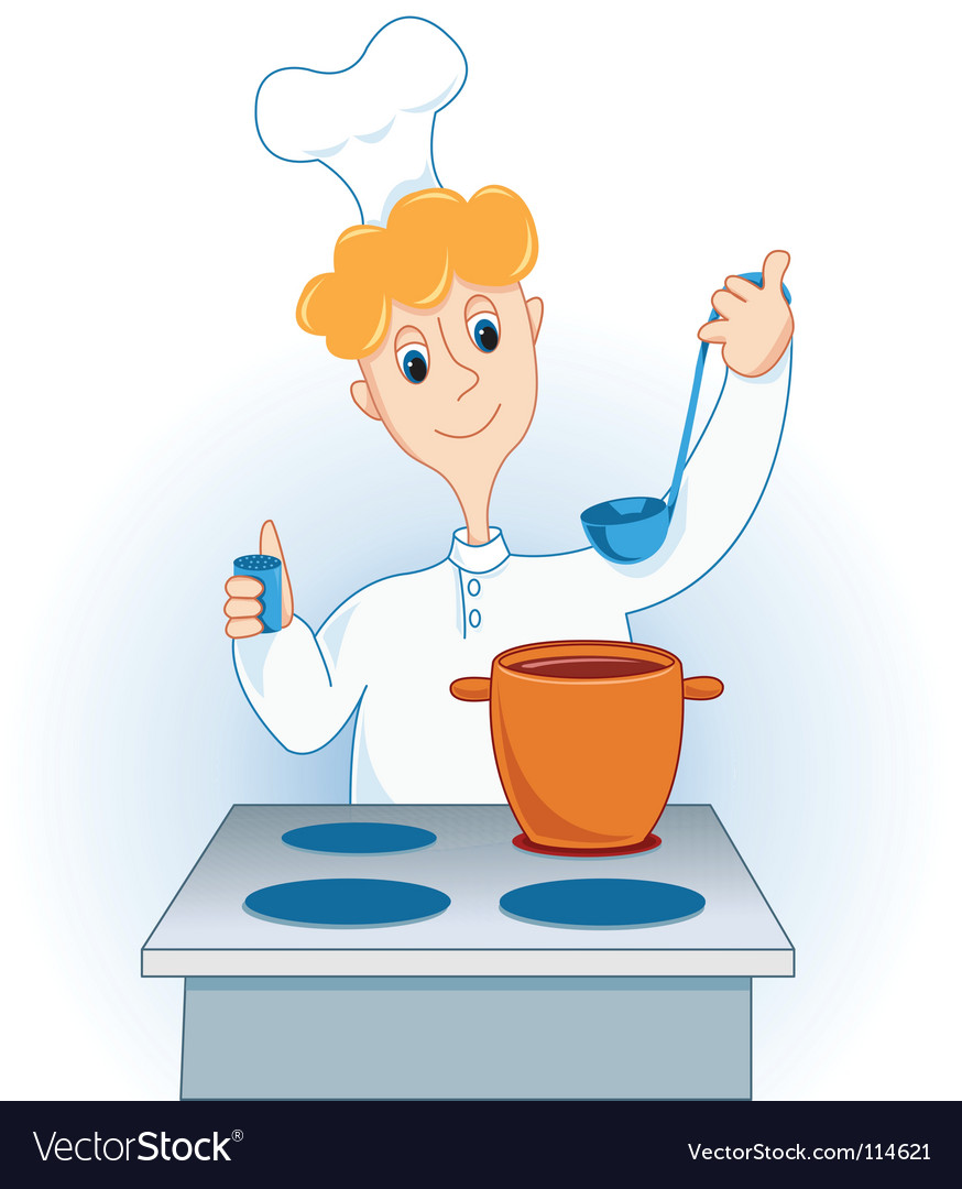 Cook Royalty Free Vector Image - VectorStock