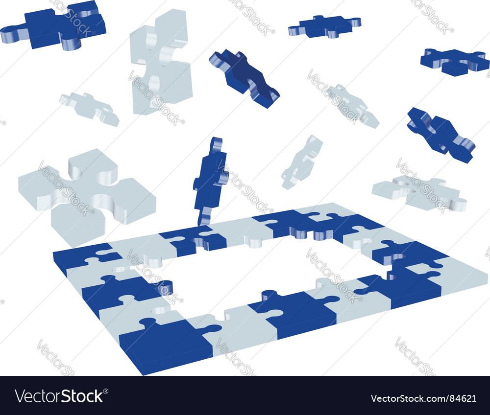 Puzzle Royalty Free Vector Image - VectorStock