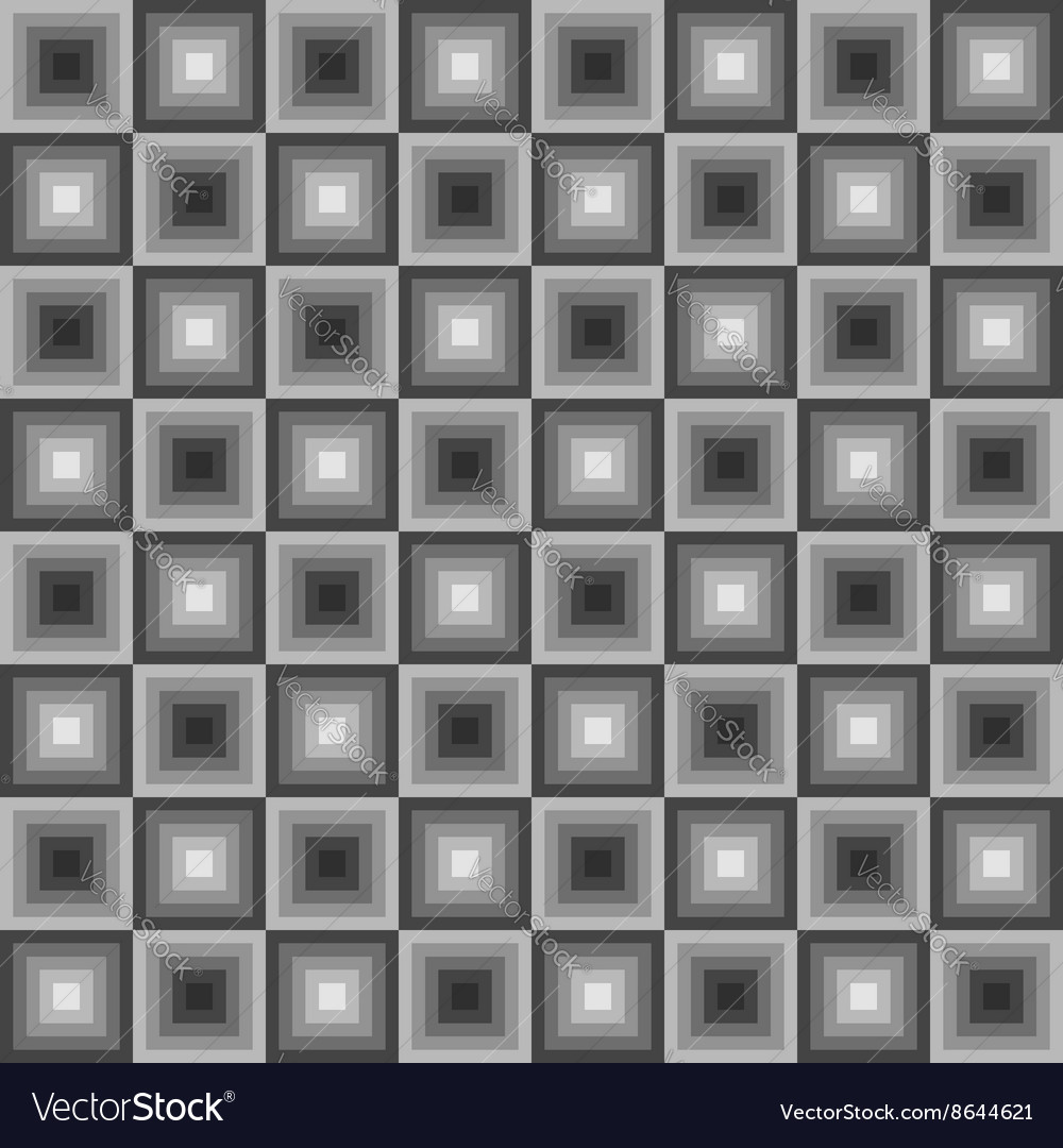 Square seamless geometric pattern Royalty Free Vector Image
