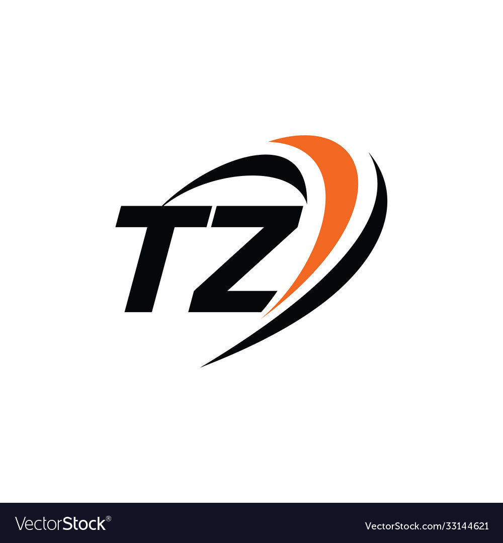 Tz monogram logo Royalty Free Vector Image - VectorStock