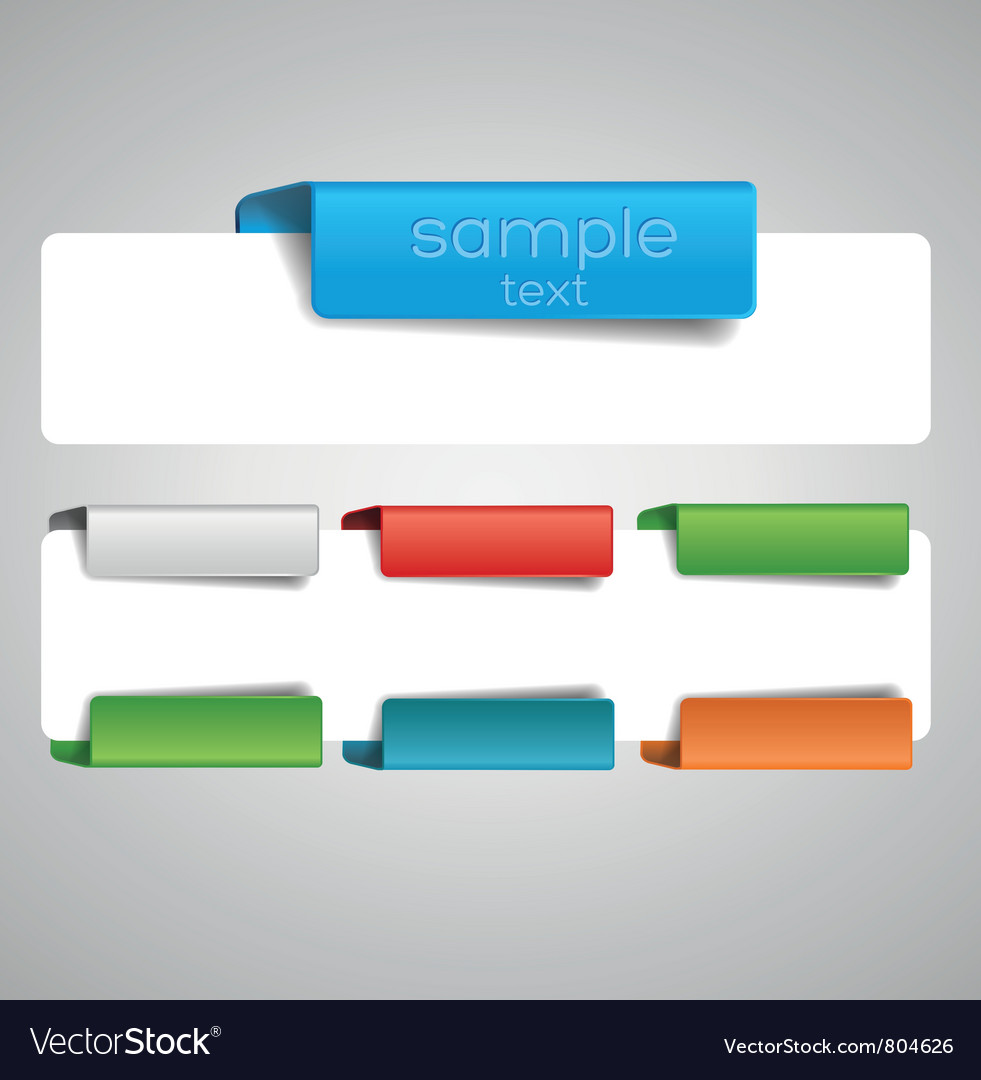 Tab Royalty Free Vector Image - VectorStock Tab Royalty Free Vector Image - VectorStock