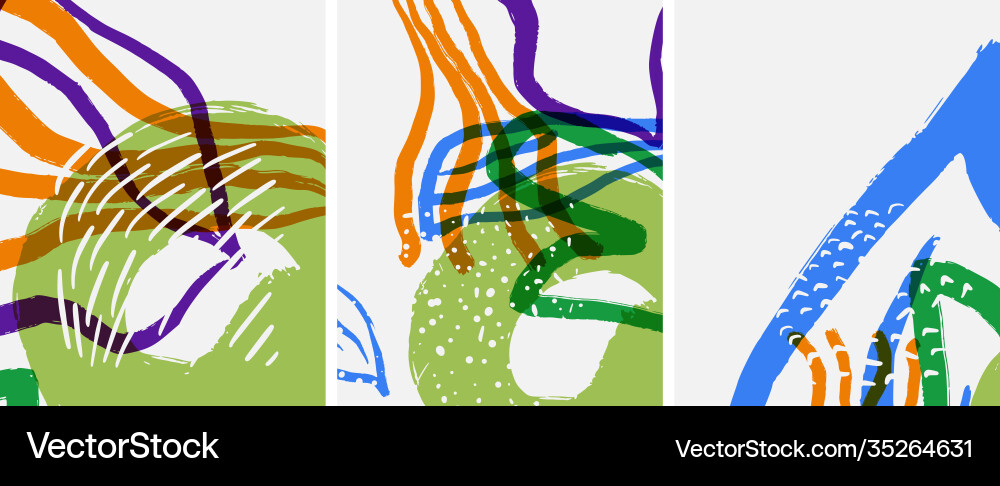 Social media abstract backgrounds abstract hand Vector Image