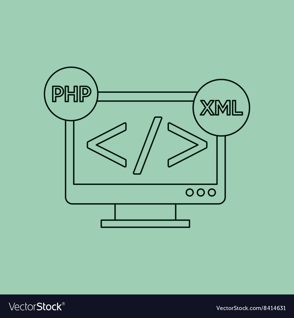 System programmer design Royalty Free Vector Image