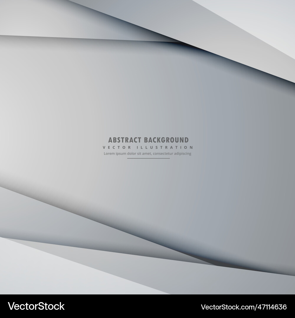 Gray background with minimal lines Royalty Free Vector Image