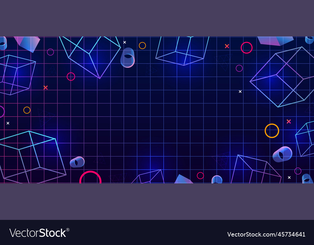 Abstract background for web multicolor gradient Vector Image