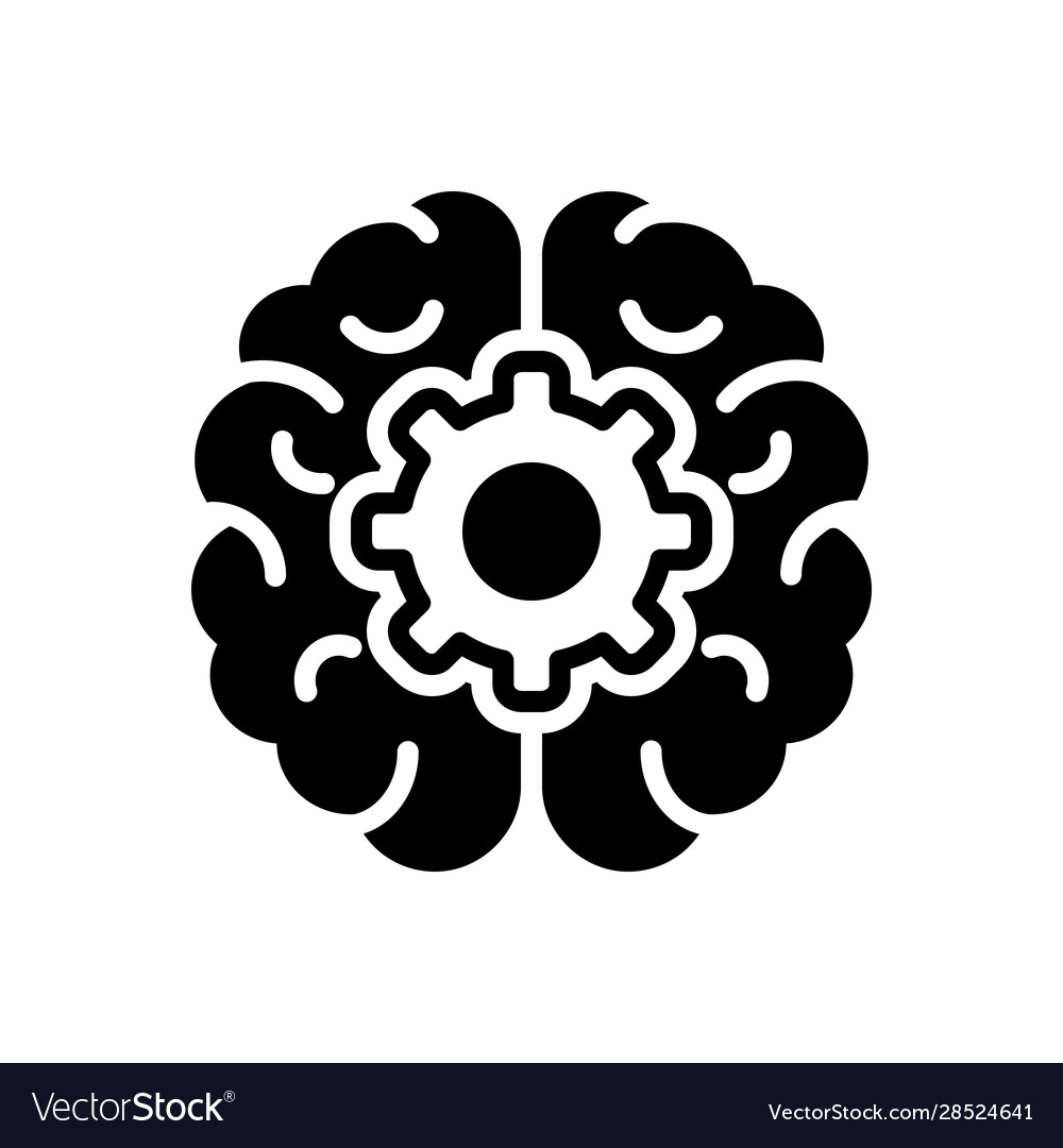 Brain process Royalty Free Vector Image - VectorStock