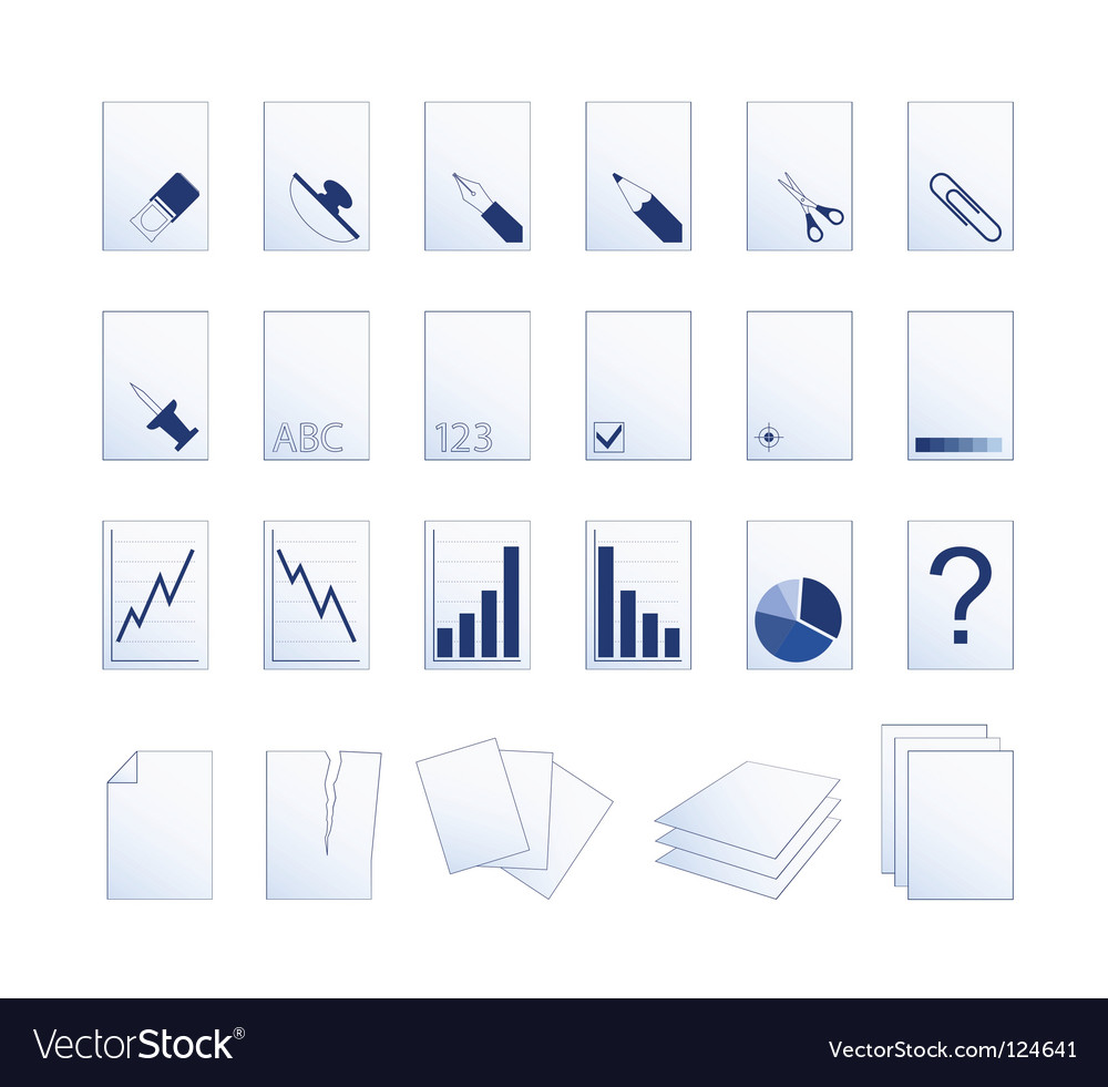 Documentation Royalty Free Vector Image - VectorStock