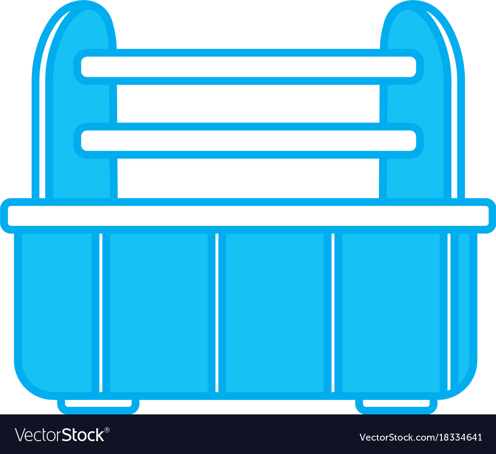 Empty toolbox isolated Royalty Free Vector Image