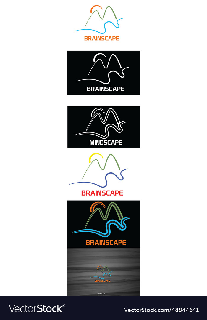 Mindscape Royalty Free Vector Image - VectorStock