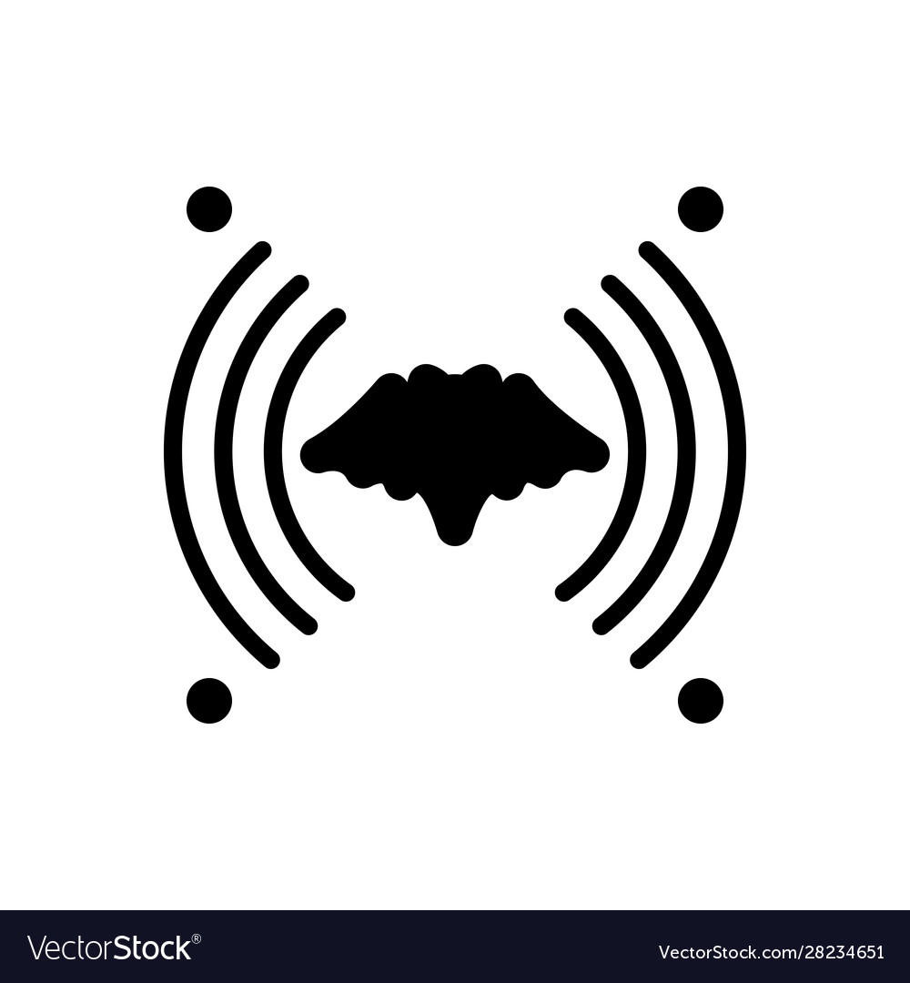 Echolocation Royalty Free Vector Image - VectorStock