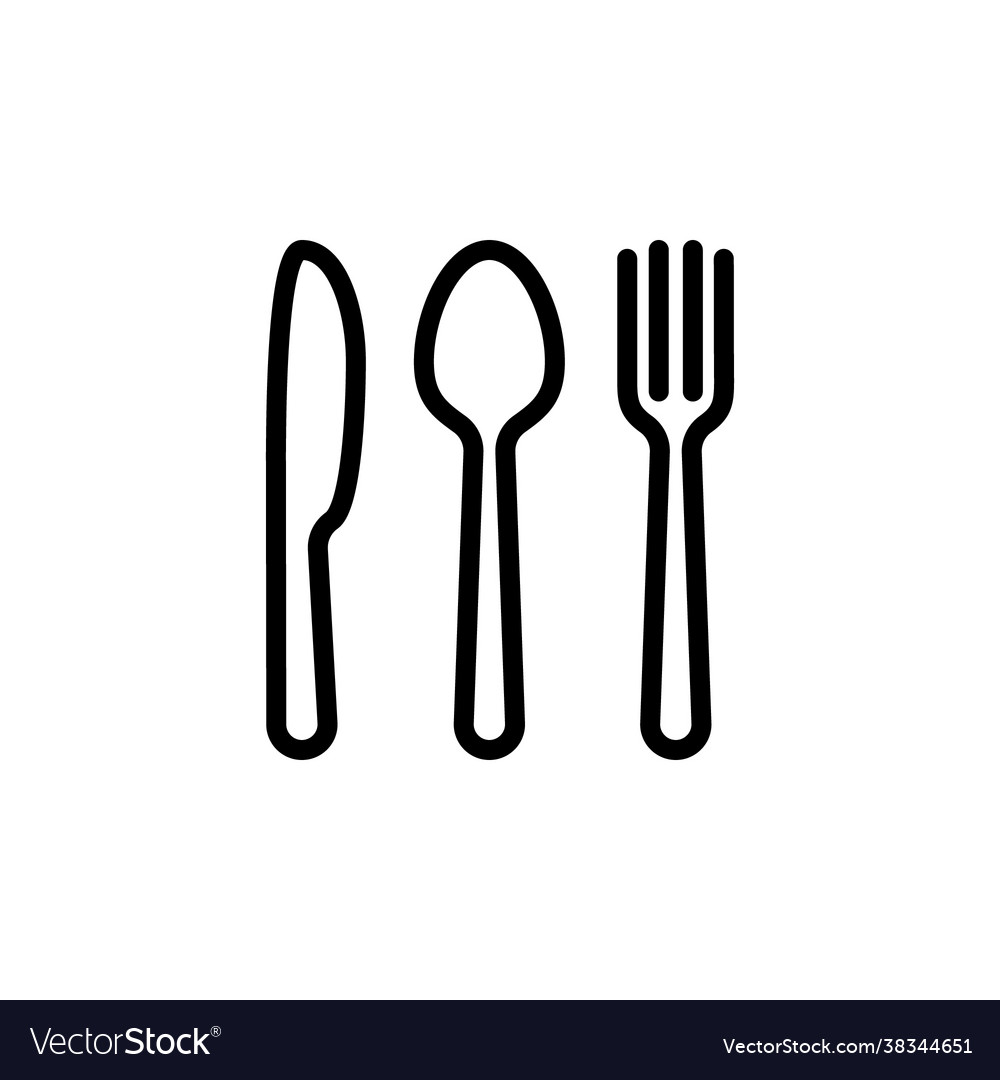 Fork Royalty Free Vector Image - VectorStock