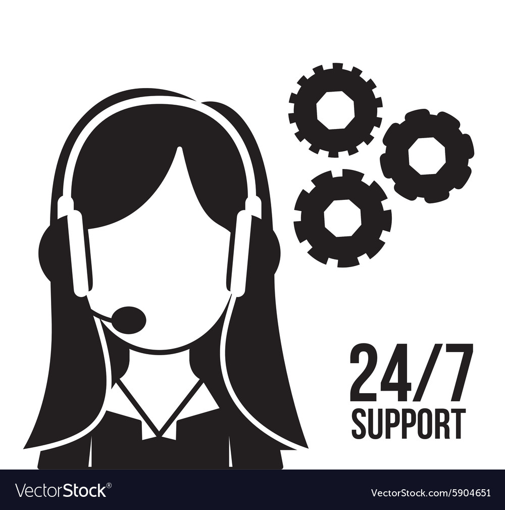 Support design Royalty Free Vector Image - VectorStock