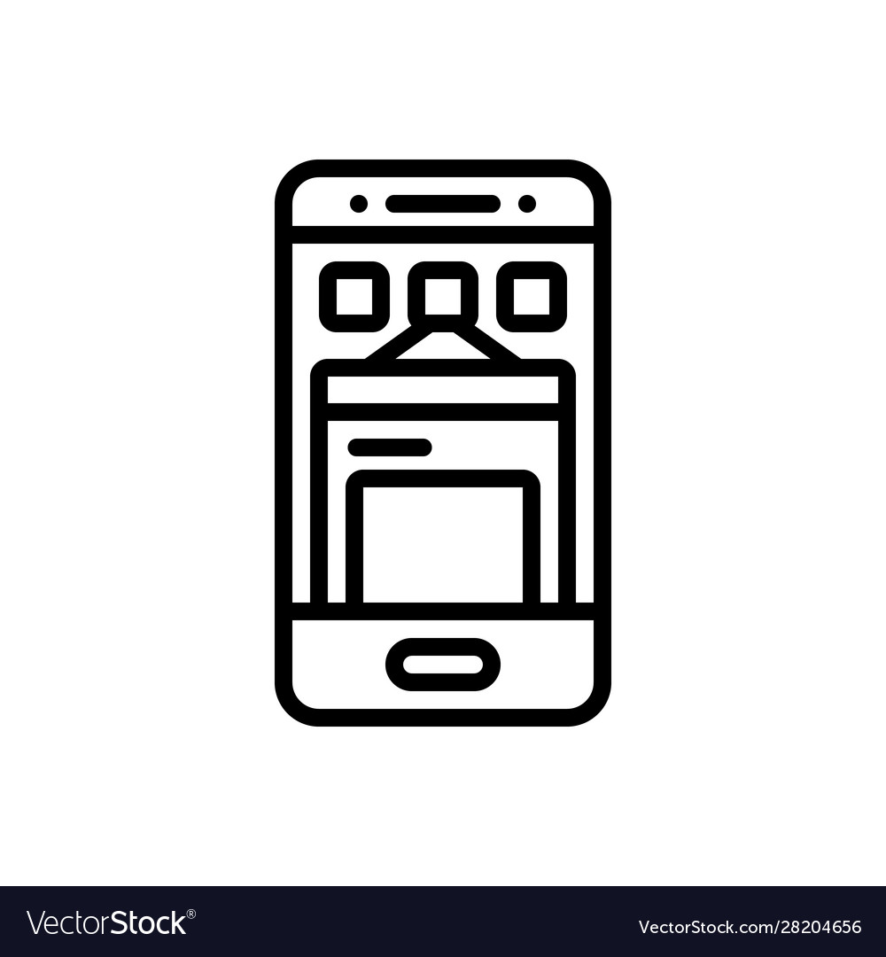 App Royalty Free Vector Image - VectorStock