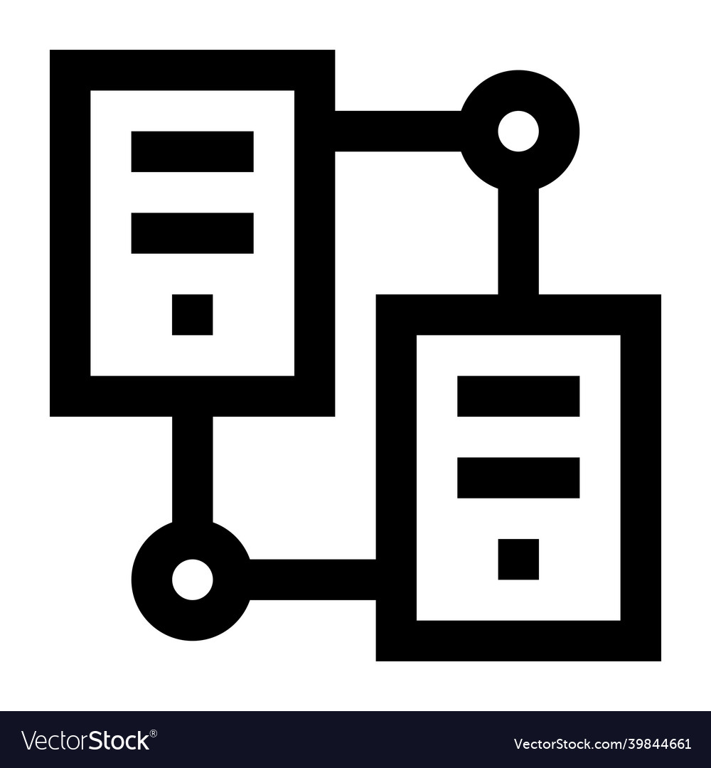 Server transfer Royalty Free Vector Image - VectorStock
