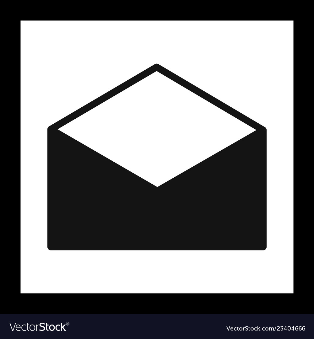 Envelope icon Royalty Free Vector Image - VectorStock