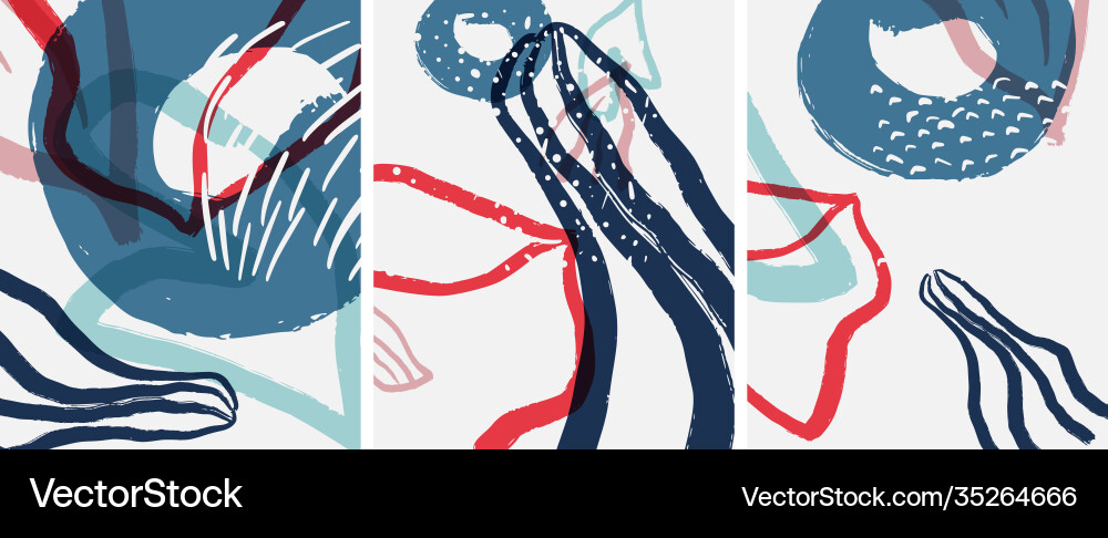 Social media abstract backgrounds abstract hand Vector Image