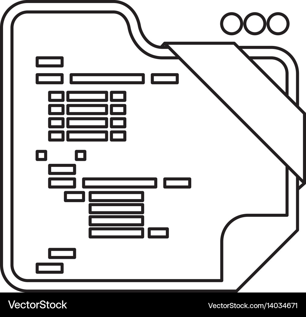 Html programming code Royalty Free Vector Image