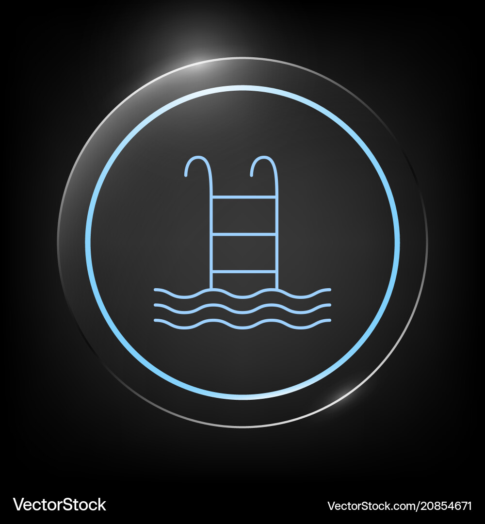 Pool icon symbol Royalty Free Vector Image - VectorStock