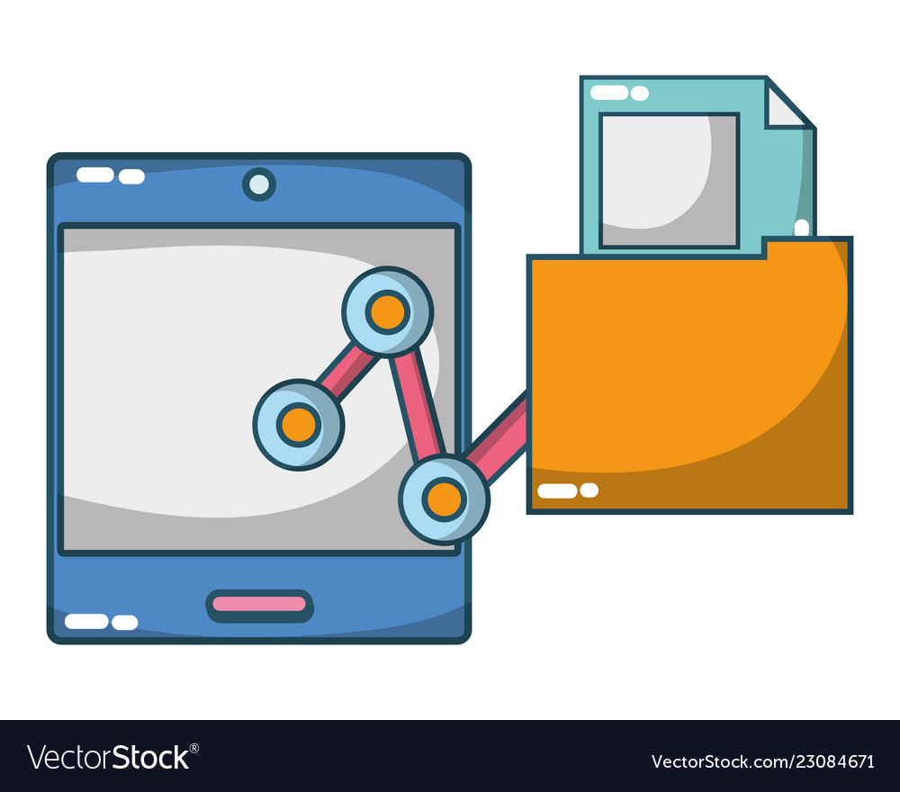 Technology computing cartoon Royalty Free Vector Image