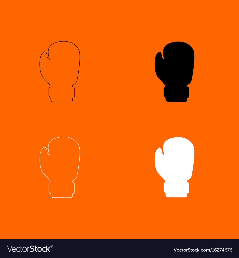Boxing glove icon Royalty Free Vector Image - VectorStock