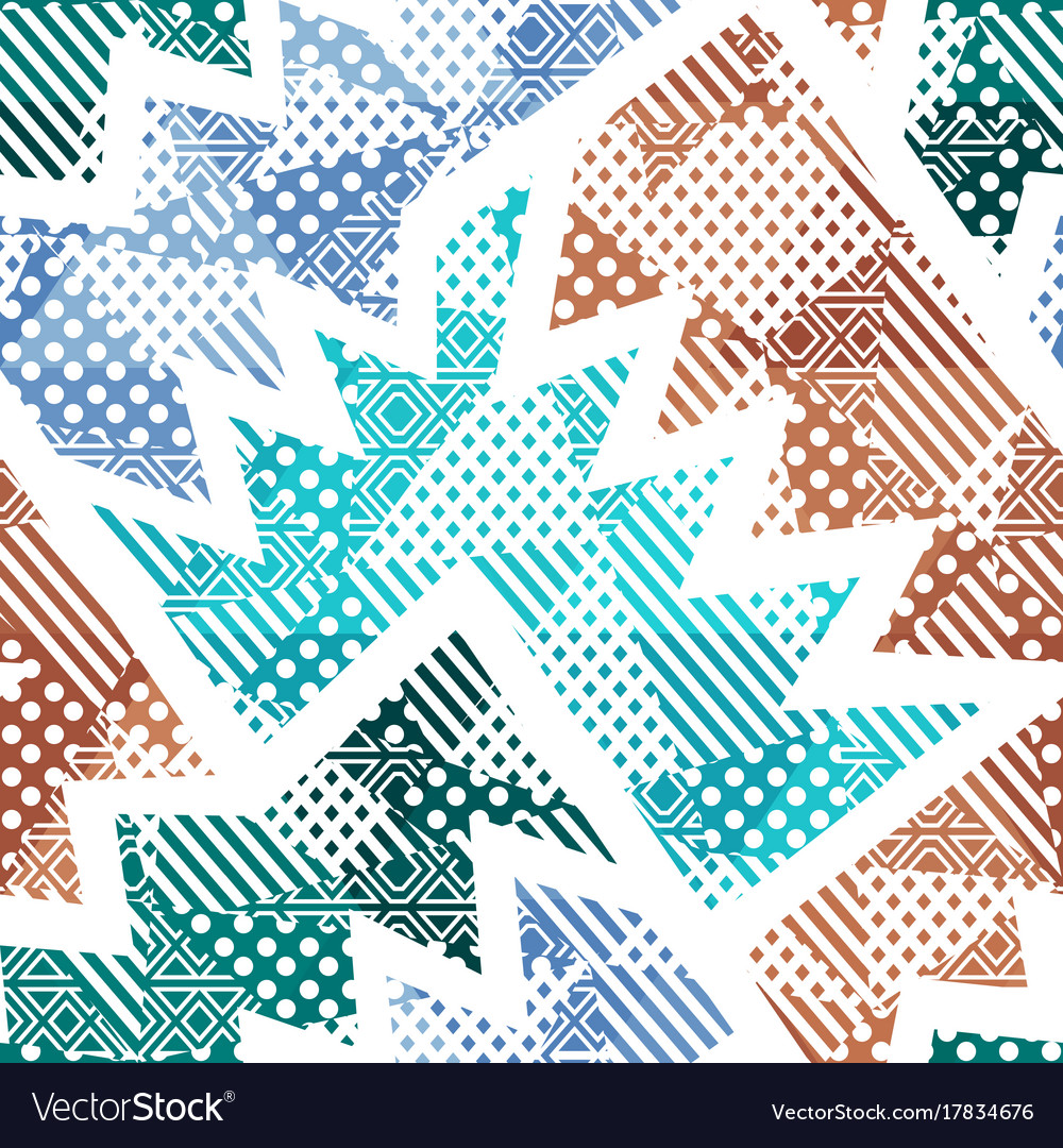 Cloth seamless pattern Royalty Free Vector Image