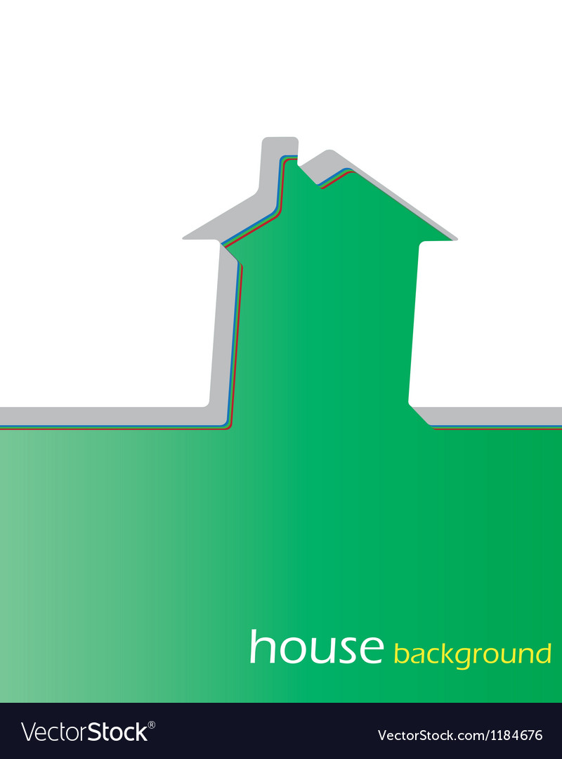 House background Royalty Free Vector Image - VectorStock