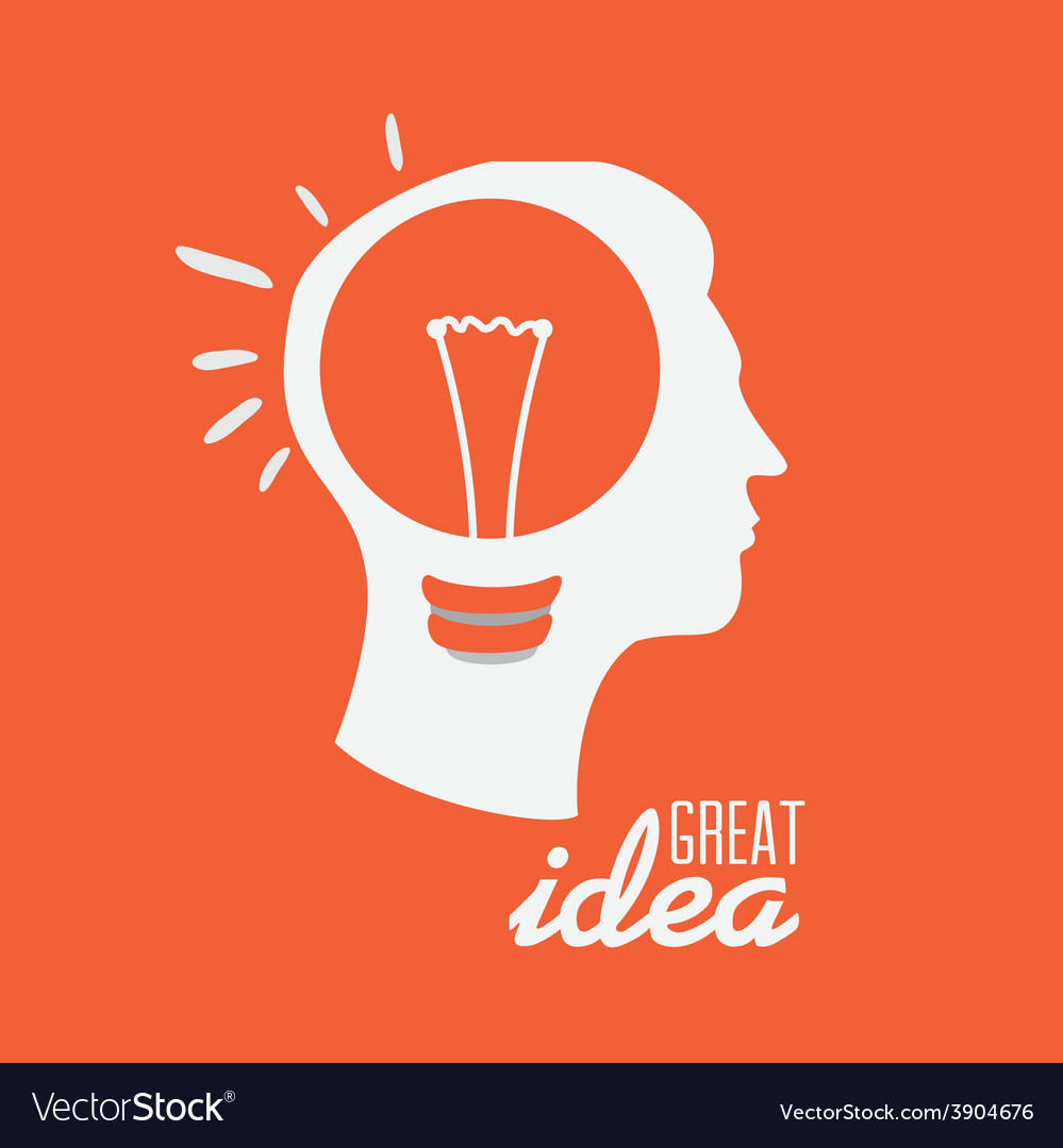 Idea design Royalty Free Vector Image - VectorStock