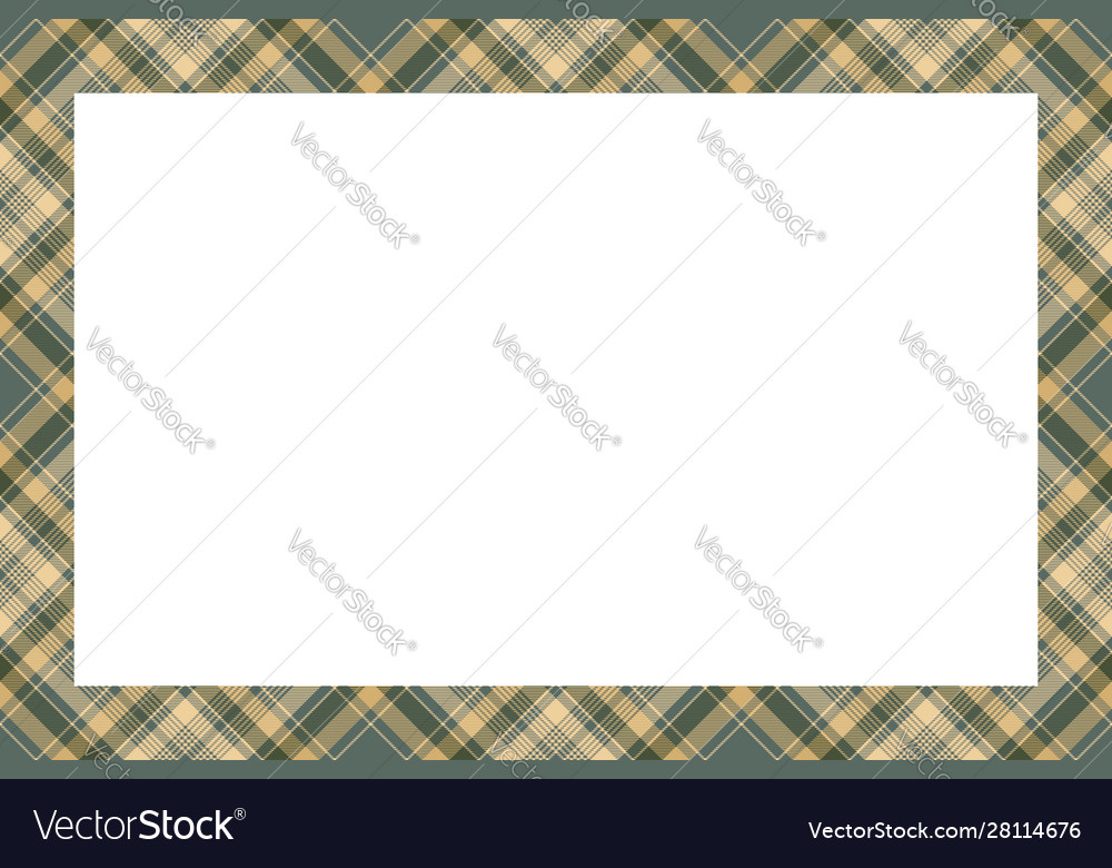 Rectangle borders and frames border pattern Vector Image