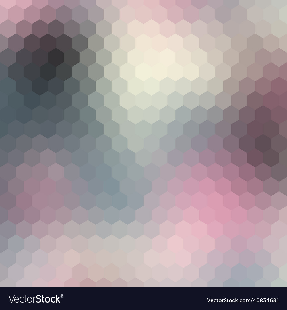 Geometric Abstract Pattern In Low Poly Style Vector Image